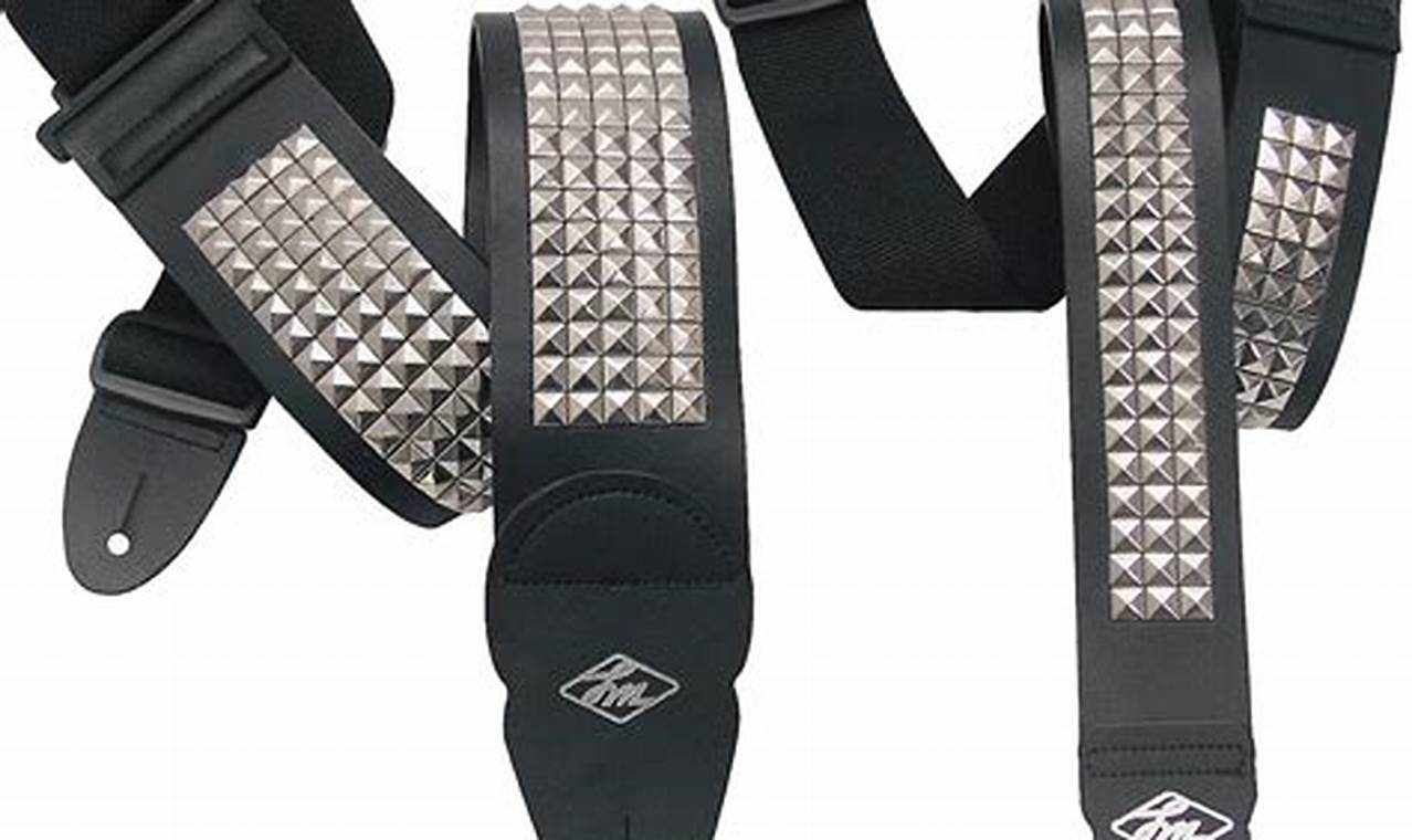 Unleash the Beast: Discover the Secrets of Spiked Leather Guitar Straps