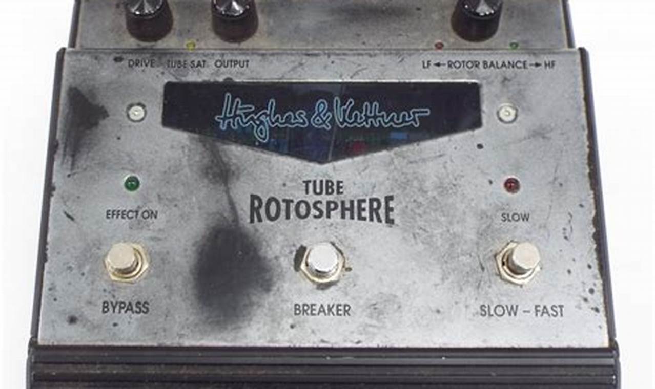 Unlock a Swirling Sonic Universe: Discover the Rotosphere Guitar Pedal