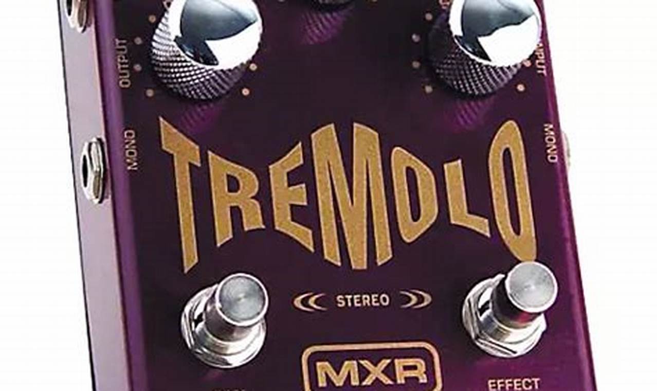 Unlock the Secrets of Stereo Tremolo Guitar Pedals: A Journey of Discovery