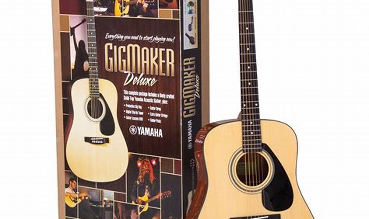Discover the Yamaha Gigmaker's Symphony of Sound