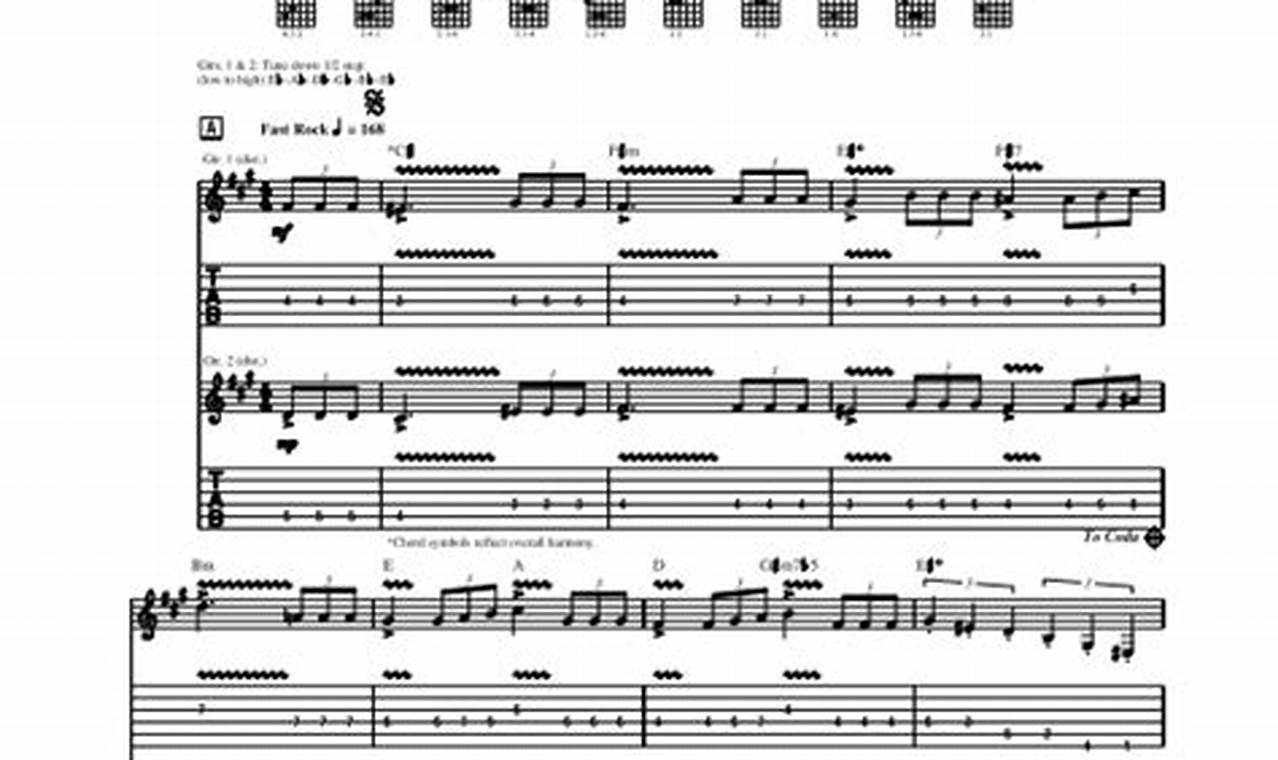 Far Beyond The Sun Guitar Tab