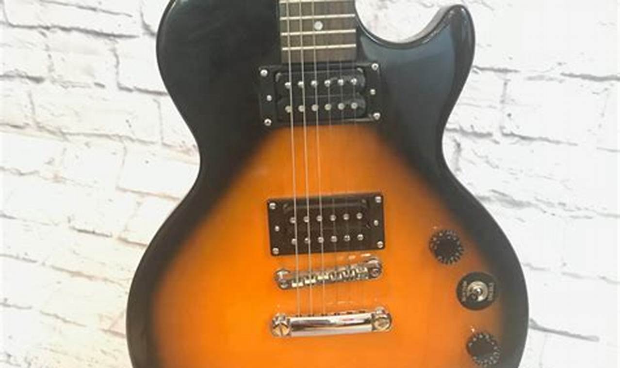 Unveiling the Epiphone Les Paul Special II: Your Gateway to Electric ...