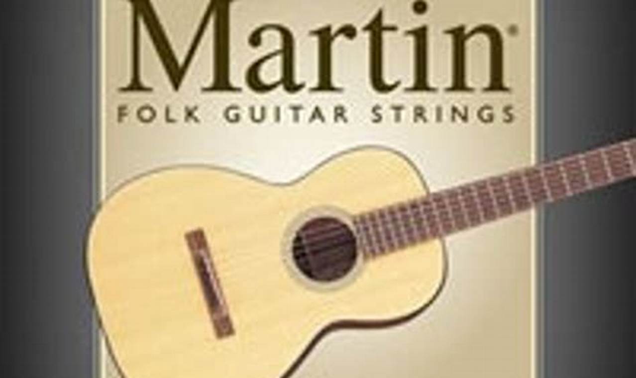 Martin Silk And Steel Guitar Strings