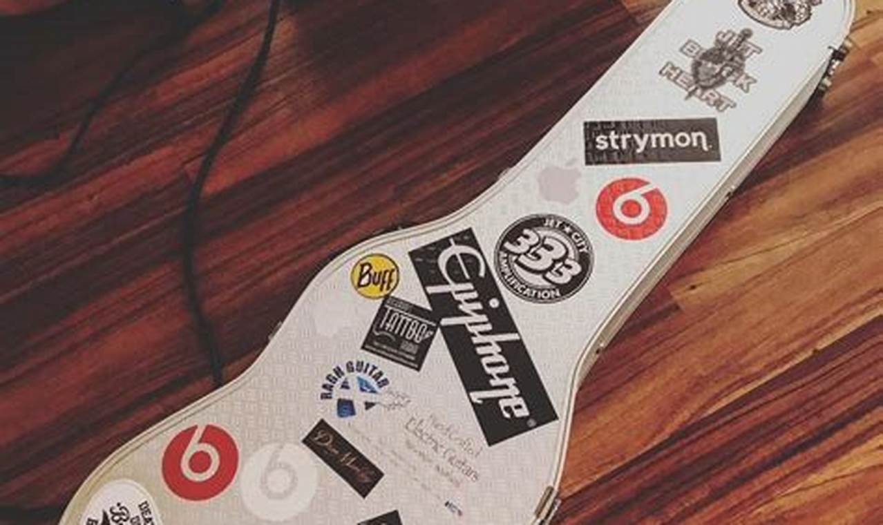 Decal Delights: Discover the Power of Stickers for Guitar Cases