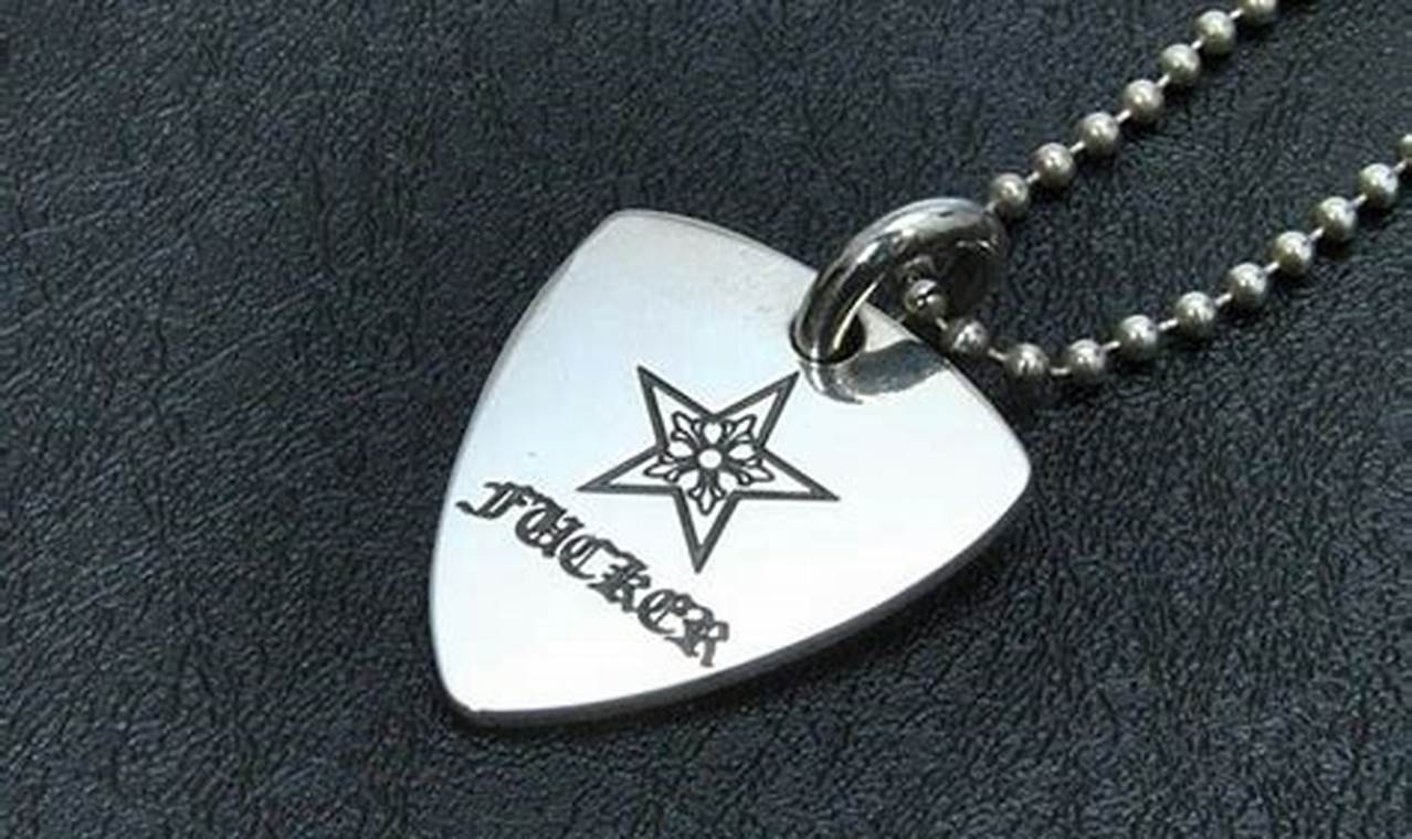 Unveiling the Secrets of the Chrome Hearts Guitar Pick