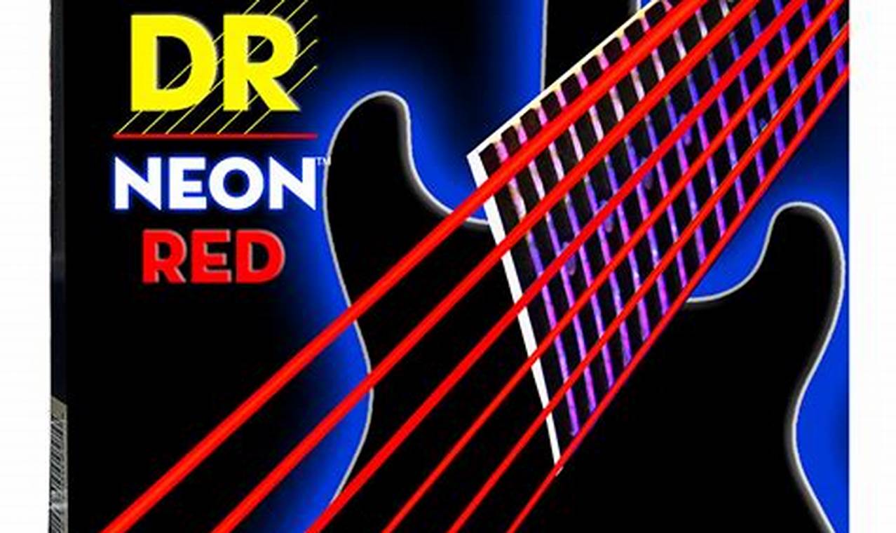 Unleash the Vibrant Sound: Red Guitar Strings Explored