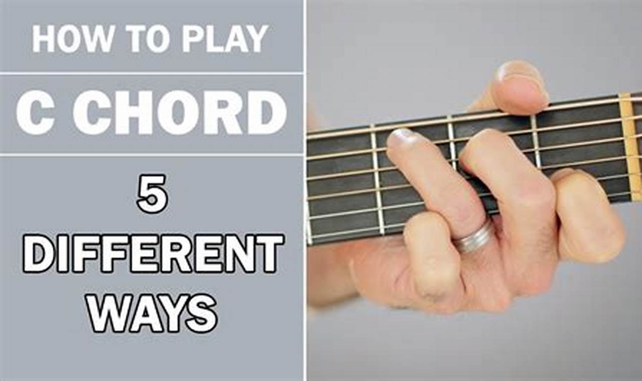Unveiling the Secrets of Guitar C Chord Variations: A Journey of Discovery