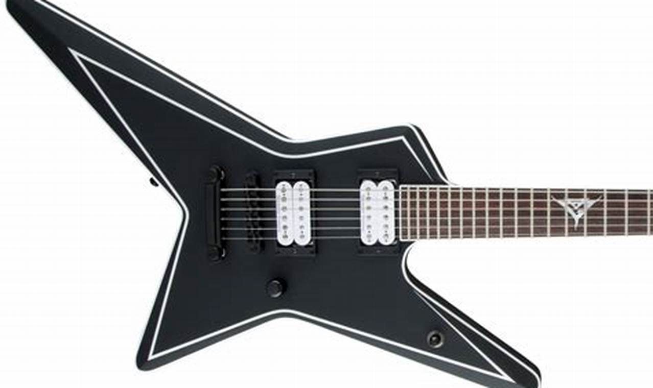 Unveiling the Secrets of the Star Shape Electric Guitar: A Journey of ...