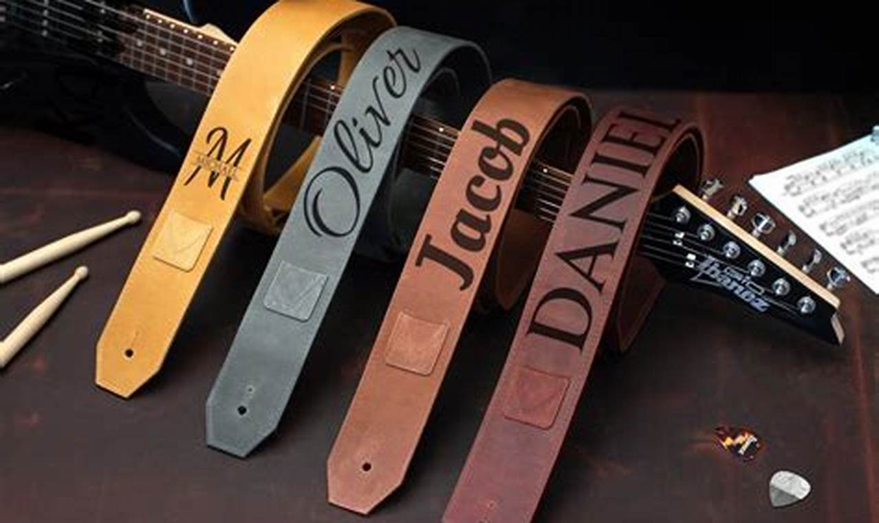 Unlock the Secrets of Soft Leather Guitar Straps: Discover Comfort ...