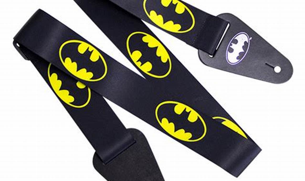 Batman Guitar Straps: Discover the Ultimate Guide to Style and ...