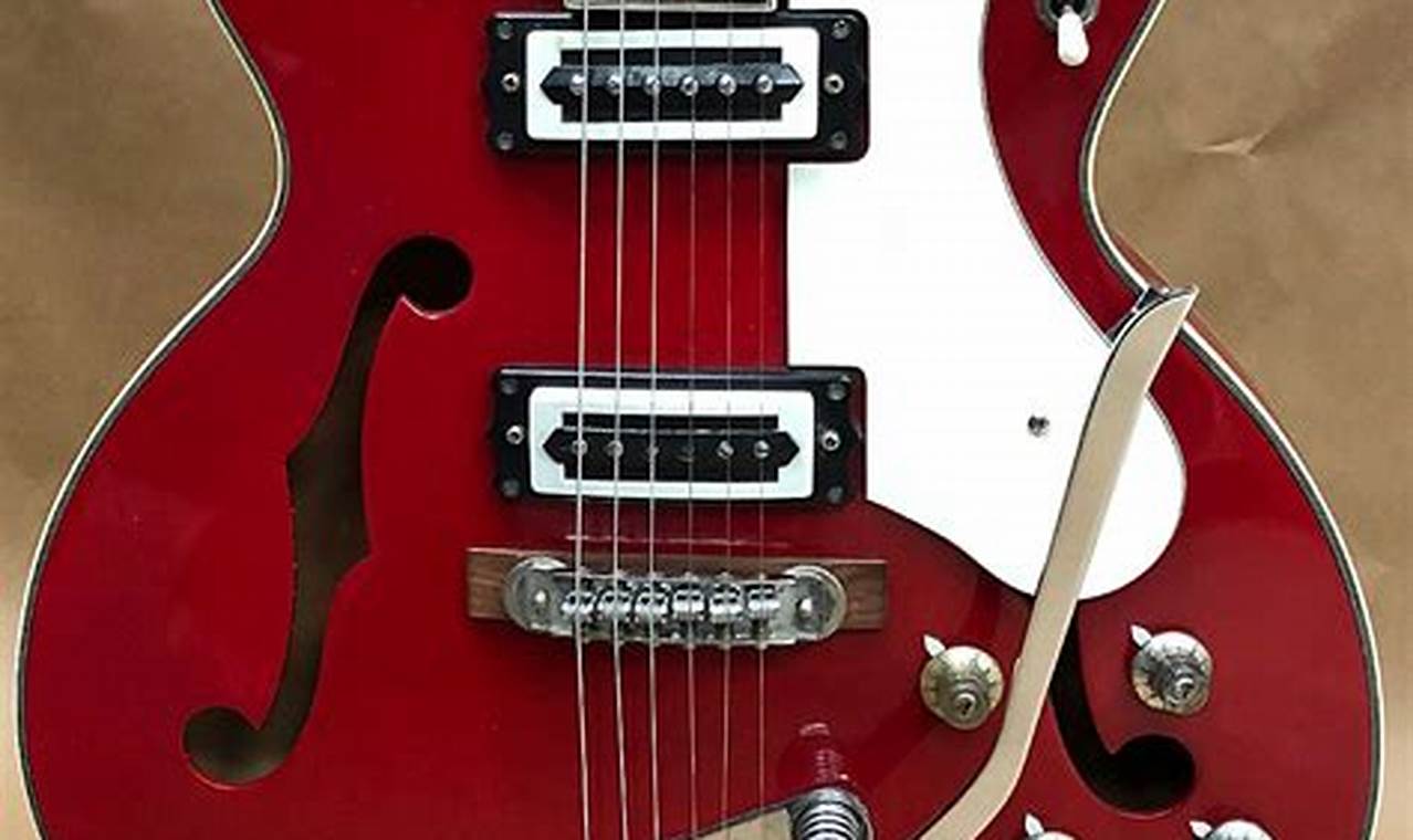 Unveiling the Secrets of the Iconic 1960 Silvertone Electric Guitar