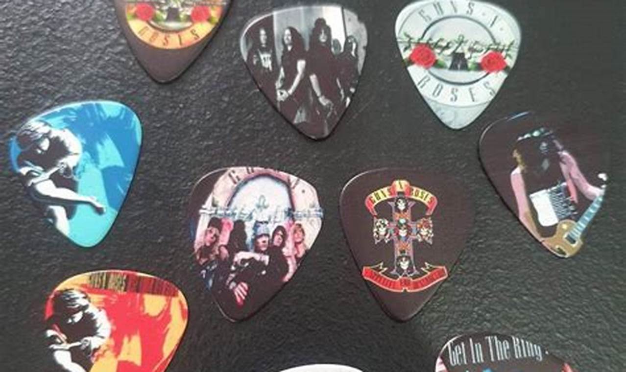 Unveiling the Secrets of "Guns and Roses Guitar Picks": Discoveries and ...
