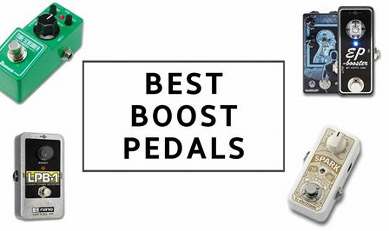 Unleash Your Guitar's Potential: Discover the Secrets of Boost Pedals