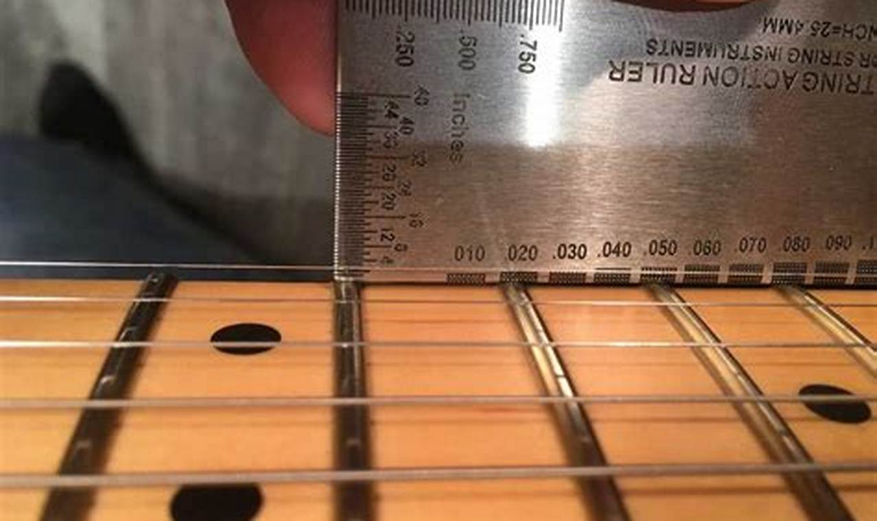Unveiling the Secrets of Guitar String Height at the 12th Fret