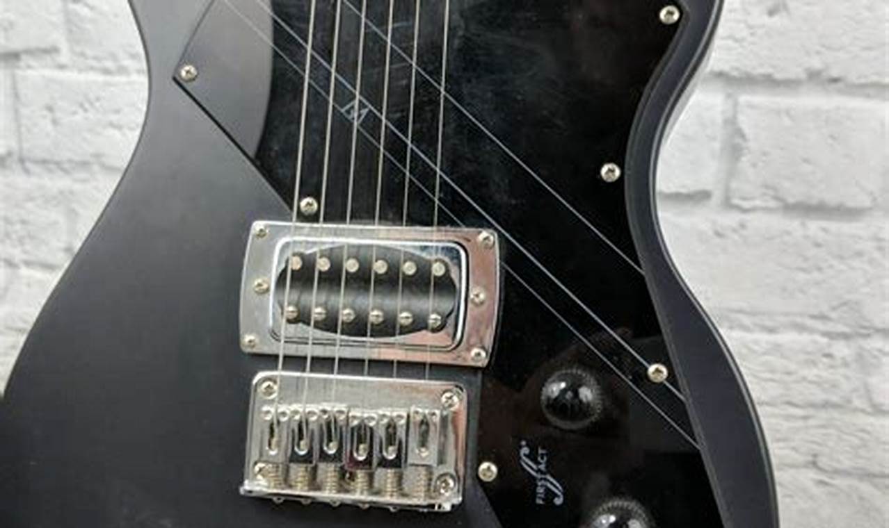 Unlock the Secrets of Electric Guitar Mastery with the First Act 222