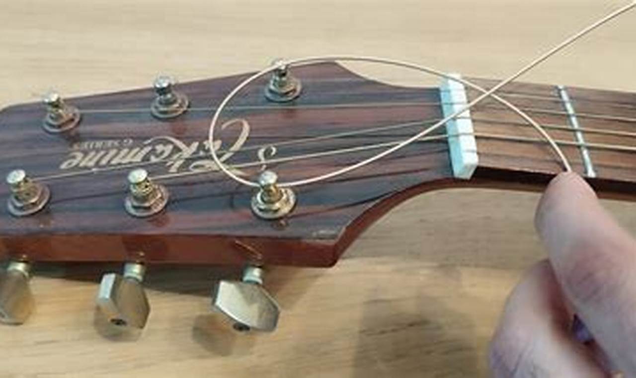 Unleash Guitar String Knot Secrets: Discover the Key to Perfect Tuning ...