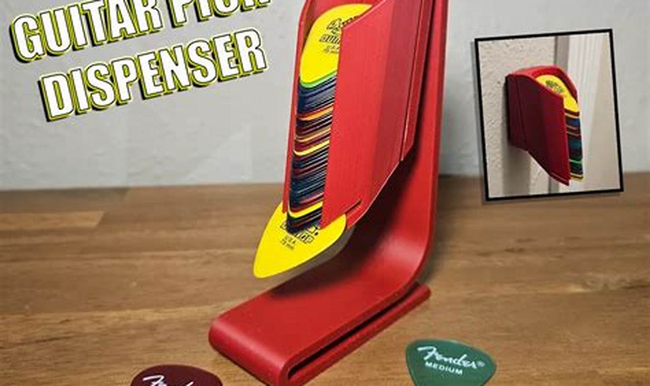 Guitar Pick Dispensers: Unlocking a World of Convenience and Efficiency ...