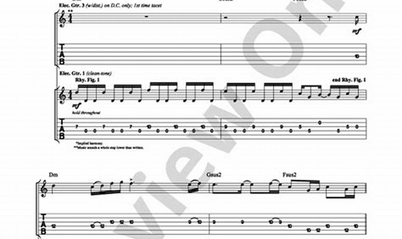 Unveiling the Secrets of Crash Guitar Tabs: Discoveries and Insights ...