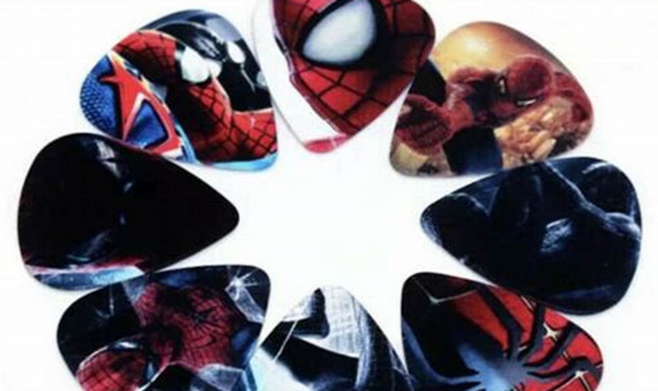 Unveiling the Secrets of Spiderman Guitar Picks: A Journey of Discovery