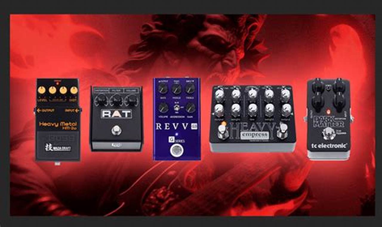 Unleash the Fury: Discover the Holy Grail of Heavy Metal Pedals