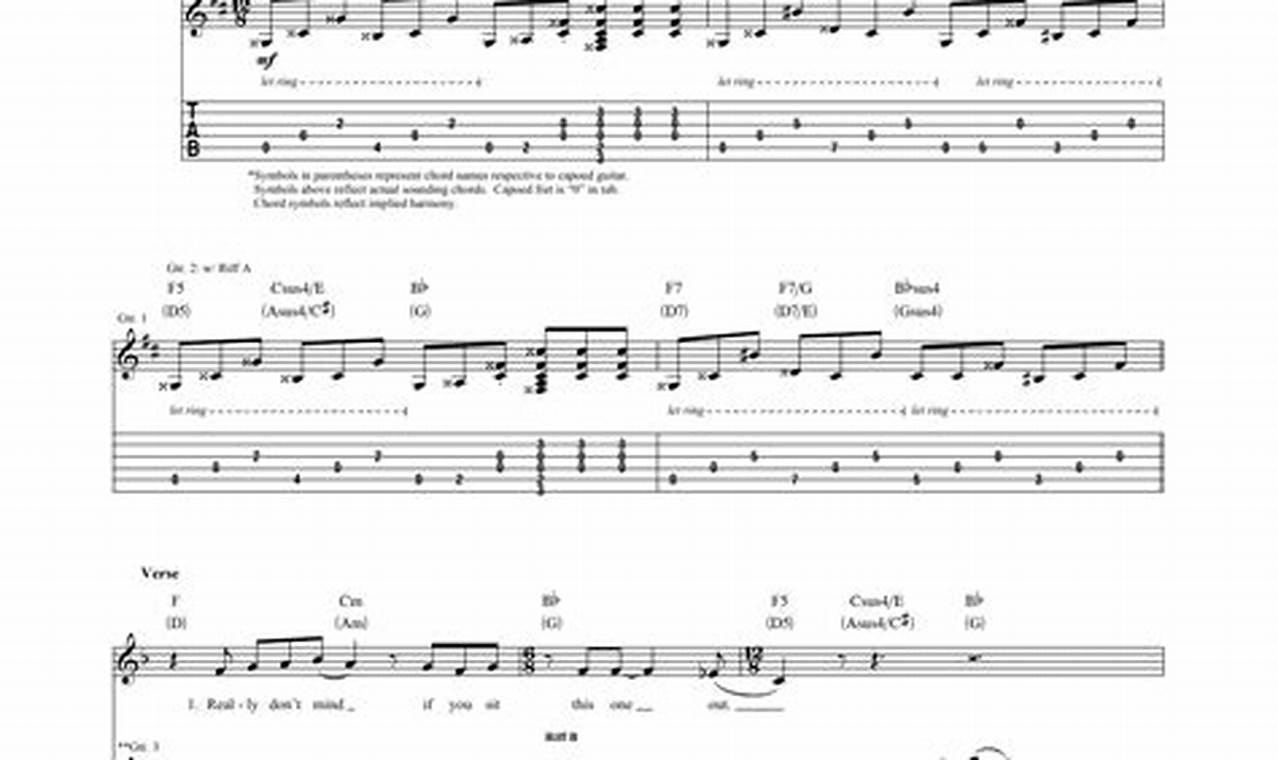 Unveiling the Secrets of Jethro Tull Guitar Tabs: A Journey of Discovery