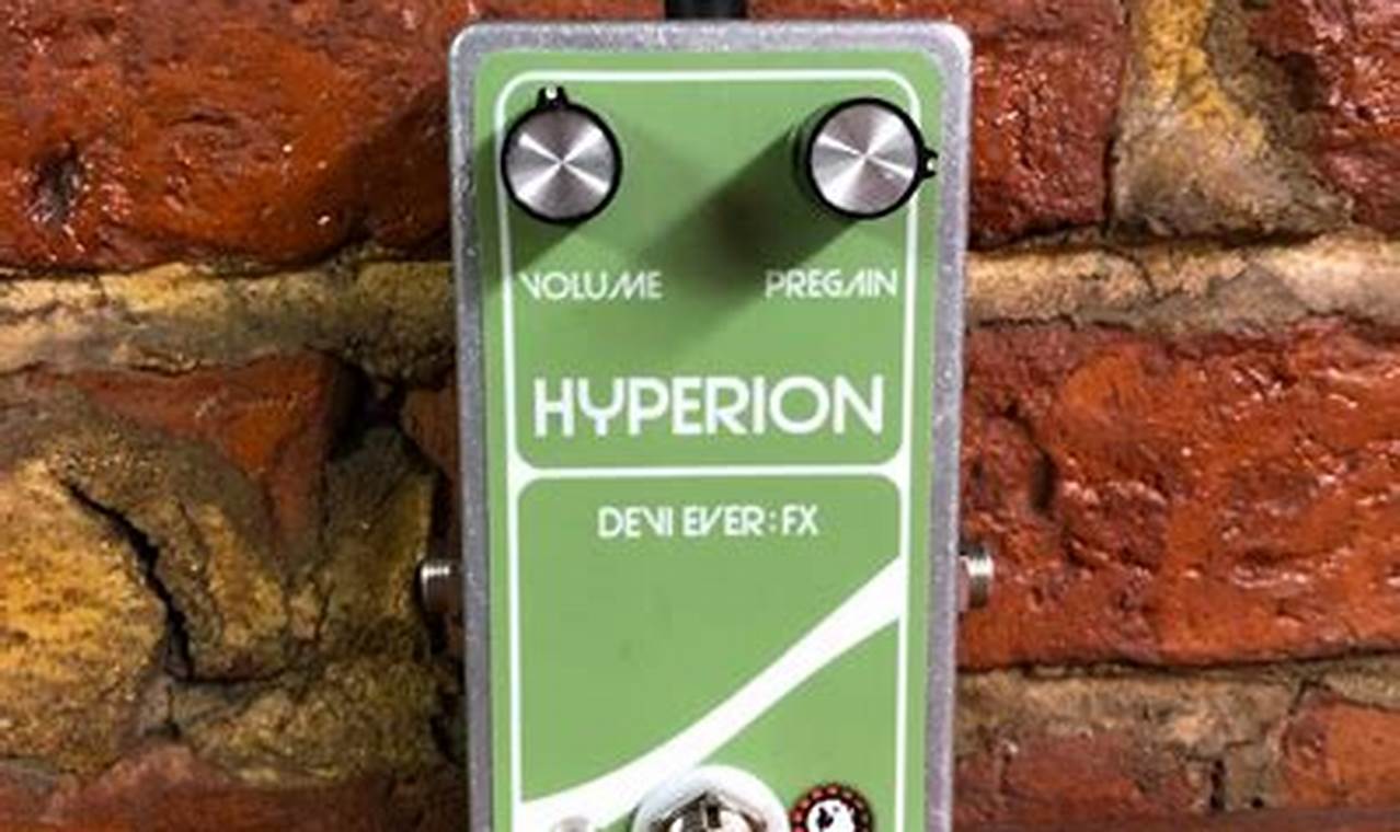 Unveiling the Secrets of Devi Ever Guitar Pedals: Discoveries and ...