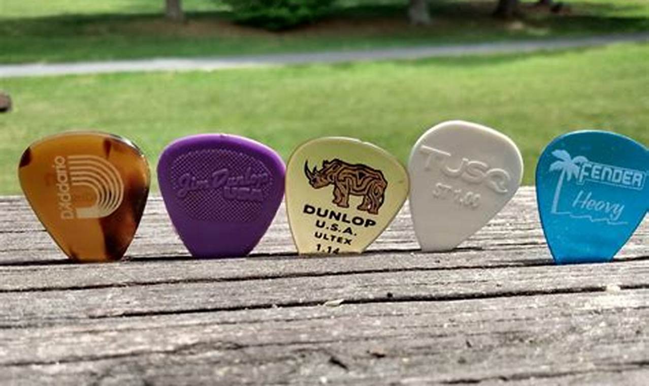 Unveil the Secrets: Discover the Perfect Guitar Picks for Acoustic ...