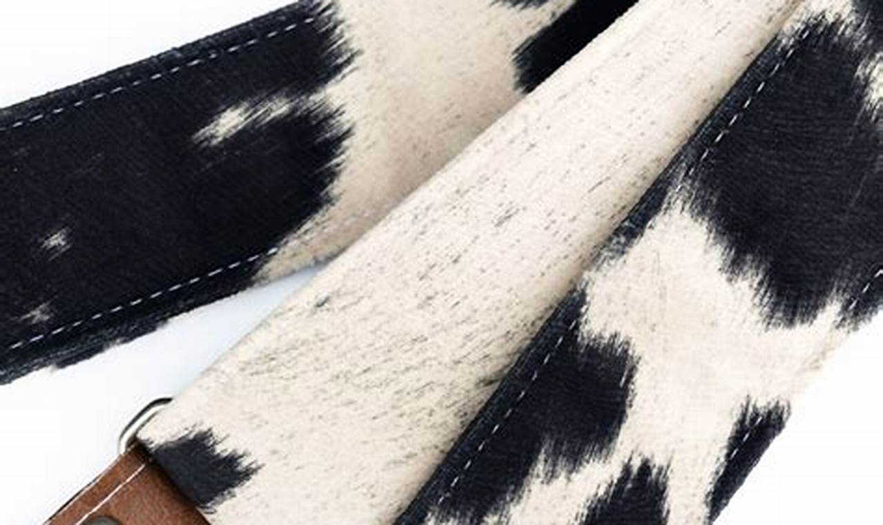 Unleash Your Inner Rockstar: Discover the Ultimate Cow Print Guitar ...