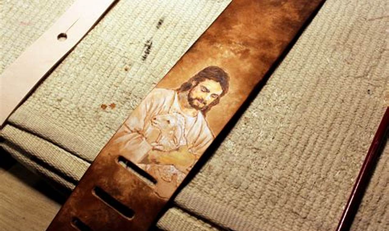 Unveiling the Symbolism and Significance of Jesus Guitar Straps