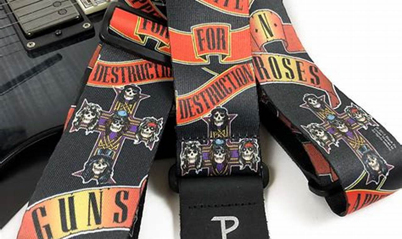 Unveiling the Secrets of Guns N' Roses Guitar Straps: A Journey of Rock ...