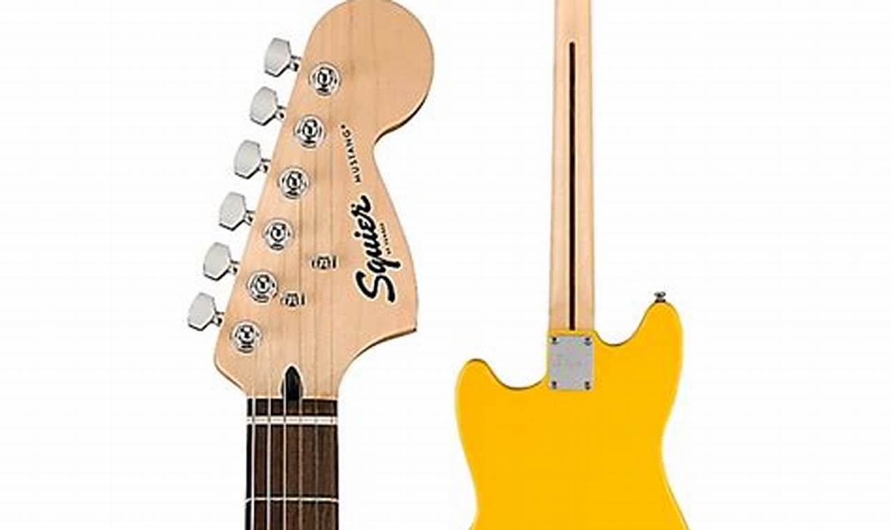 Unveil the Secrets of the Squier Sonic Mustang: A Guitarist's Guide to ...