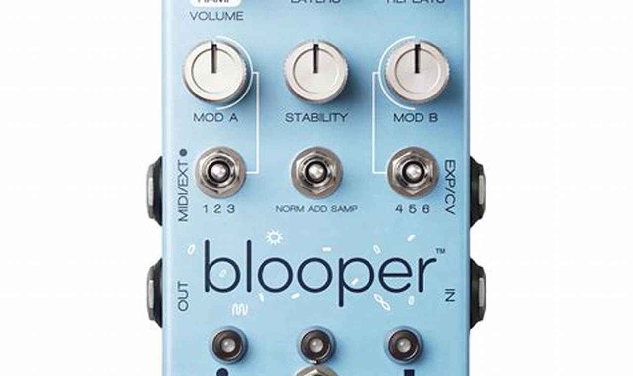 Unleashing the Creative Potential of Blooper Guitar Pedals: Unveiling ...