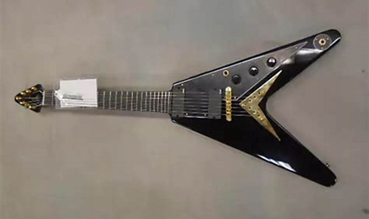 Unleash the Sonic Power of the Flying V 7 String Guitar: Discover Its ...