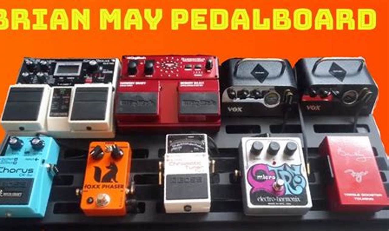 Unveiling the Secrets of Brian May's Legendary Guitar Pedal