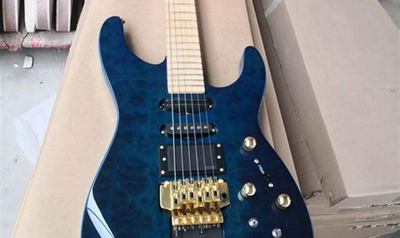 Unveiling the Allure of Navy Blue Electric Guitars: A Journey of ...
