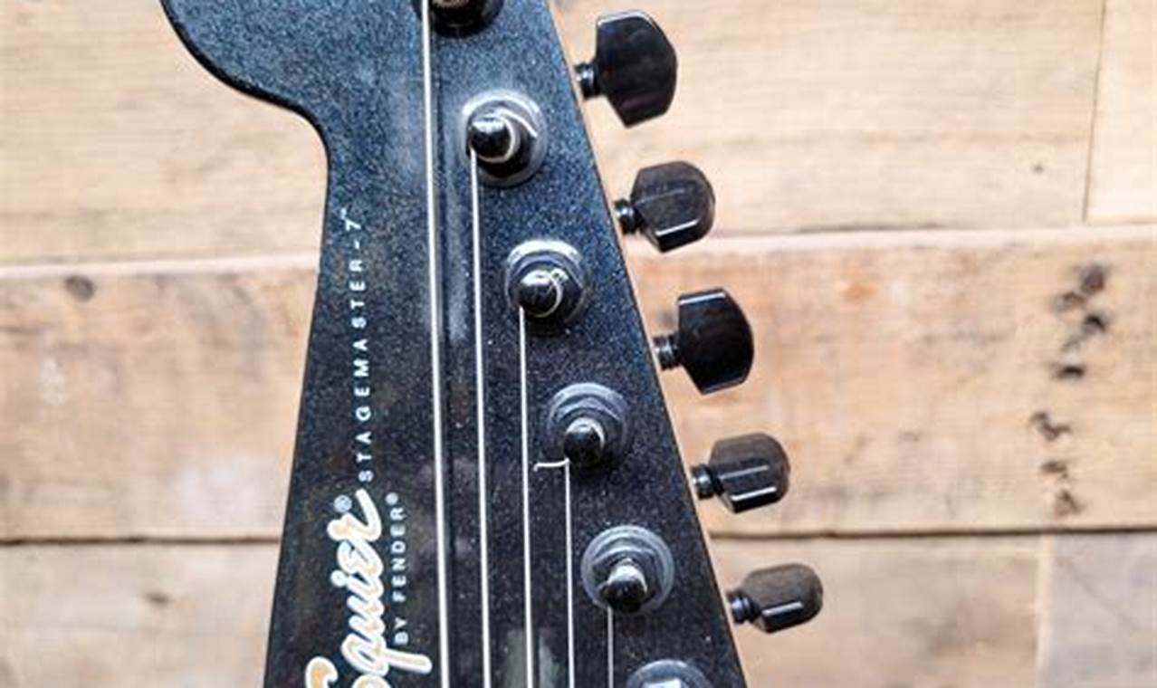 Discover the Ultimate Guide to Squier 7 String Guitars: Unveiling ...