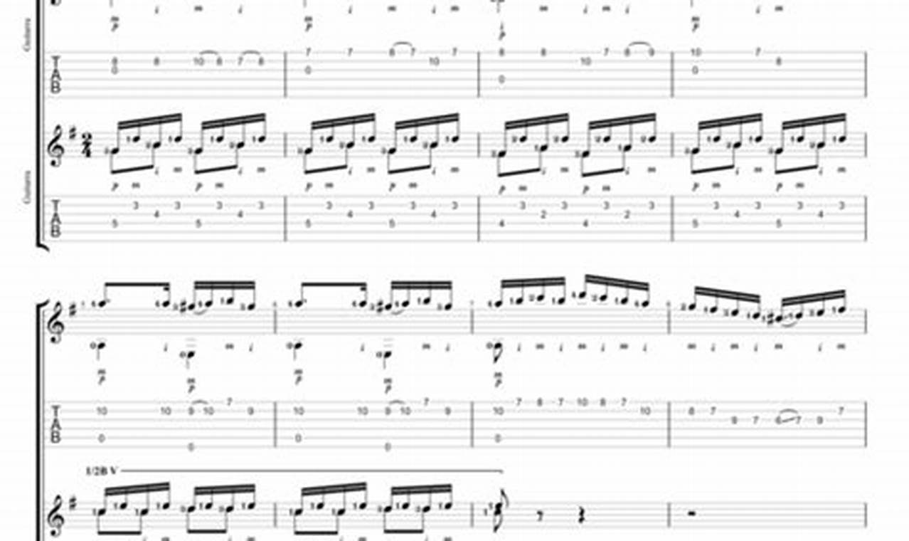 Uncover the Alchemy of Harmonious Guitar Duets: Dive into Guitar Duet Tabs