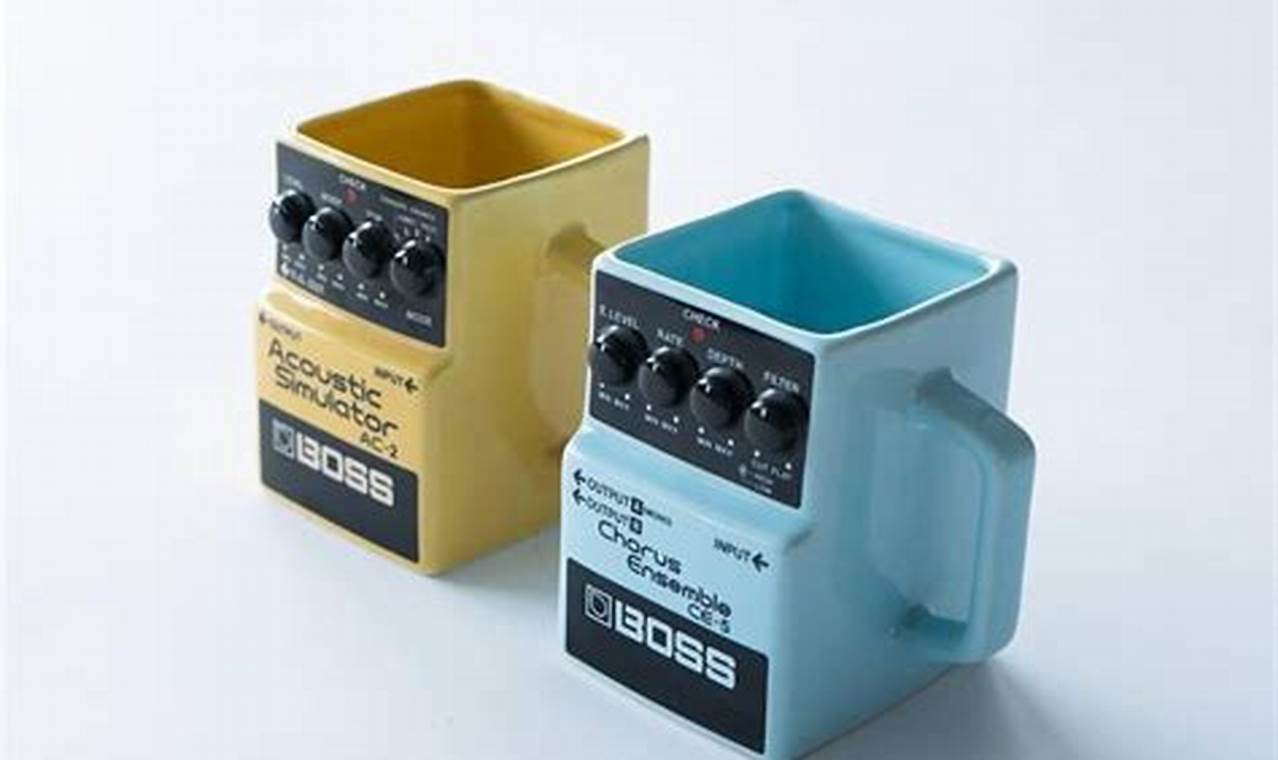 Discover the Ultimate "Pedal" Coffee Mug: Unveiling the Boss Guitar ...