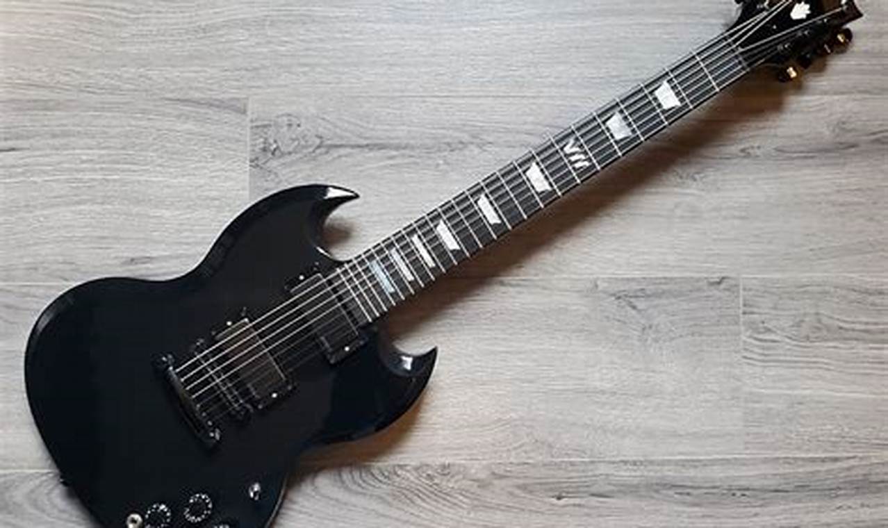 Unveiling the Sonic Powerhouse: Discover the 7 String SG Guitar