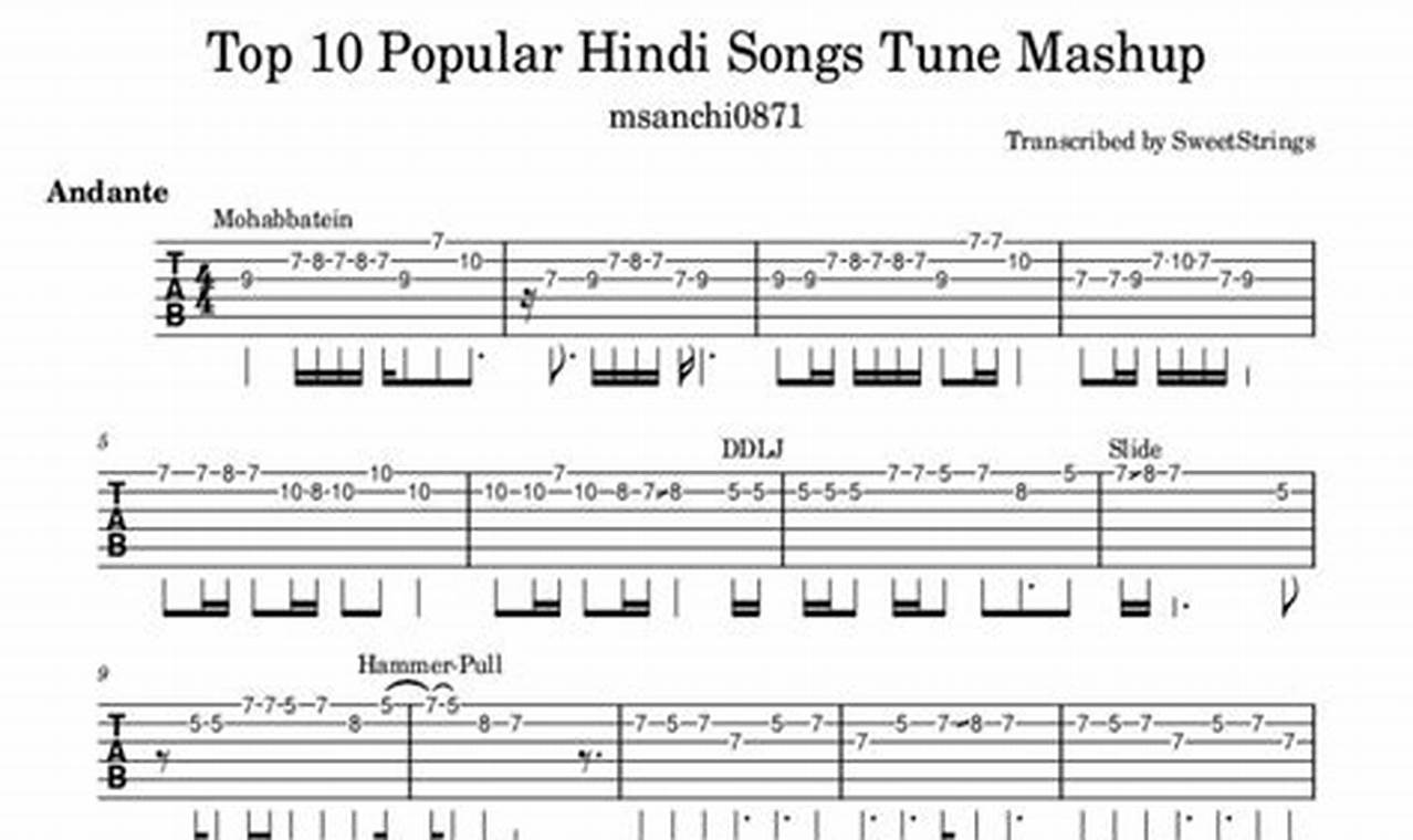 Unveiling the Secrets of Indian Songs Guitar Tabs: A Journey of Discovery