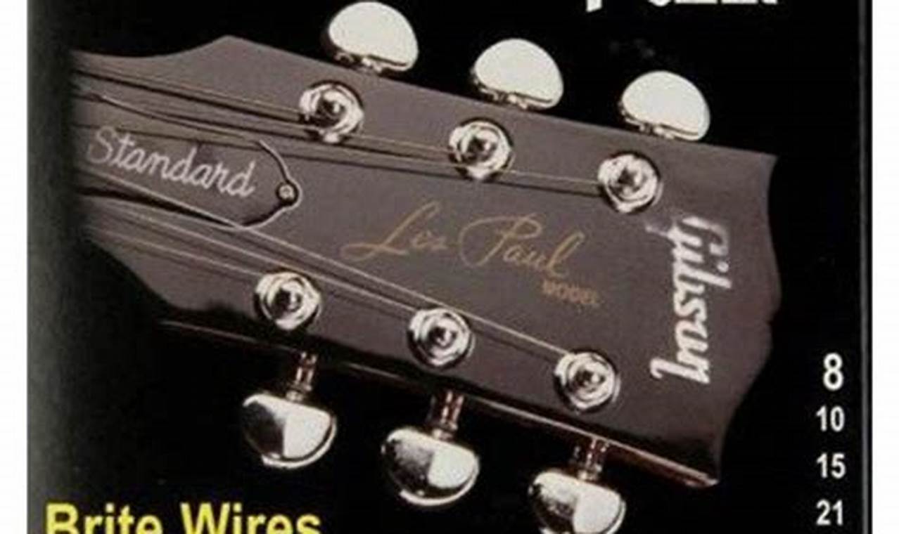 Unveiling the Secrets of Les Paul Guitar Strings: A Journey to ...